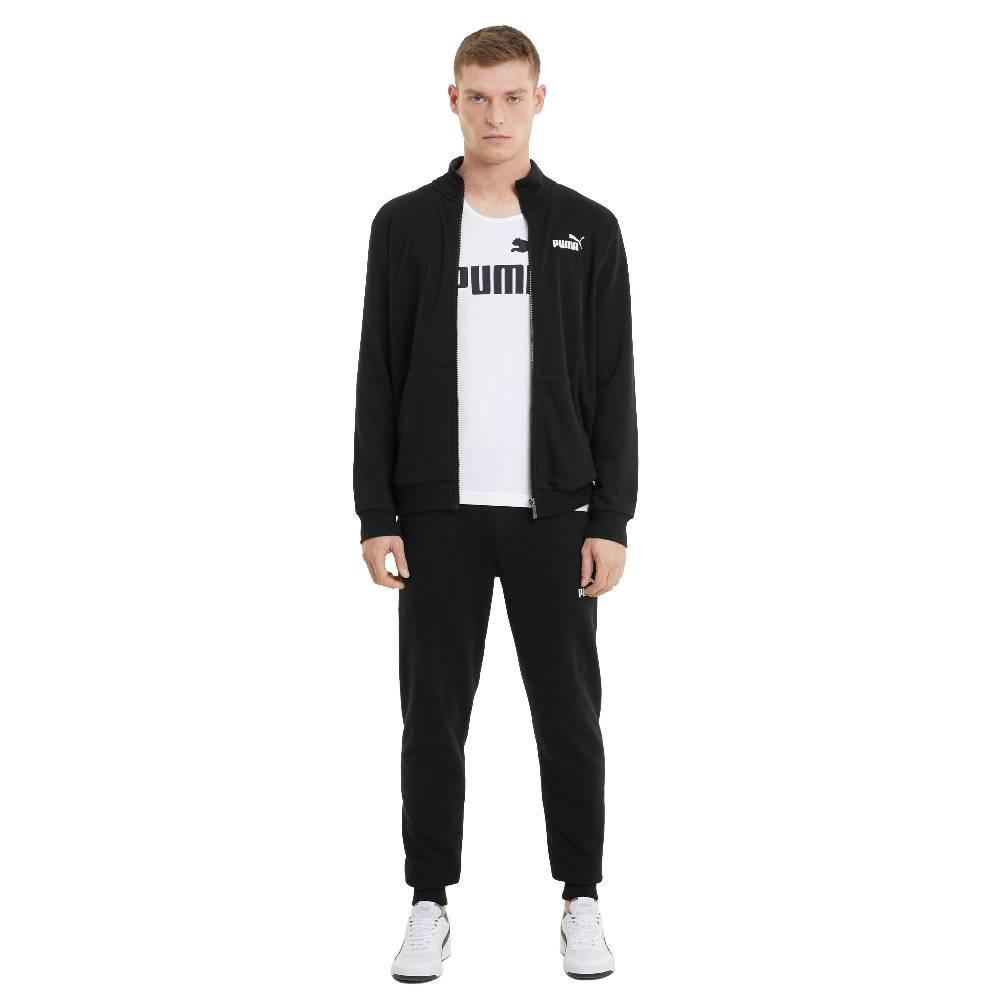 PUMA ESS FLEECE TRACK JACKET - 586694-01