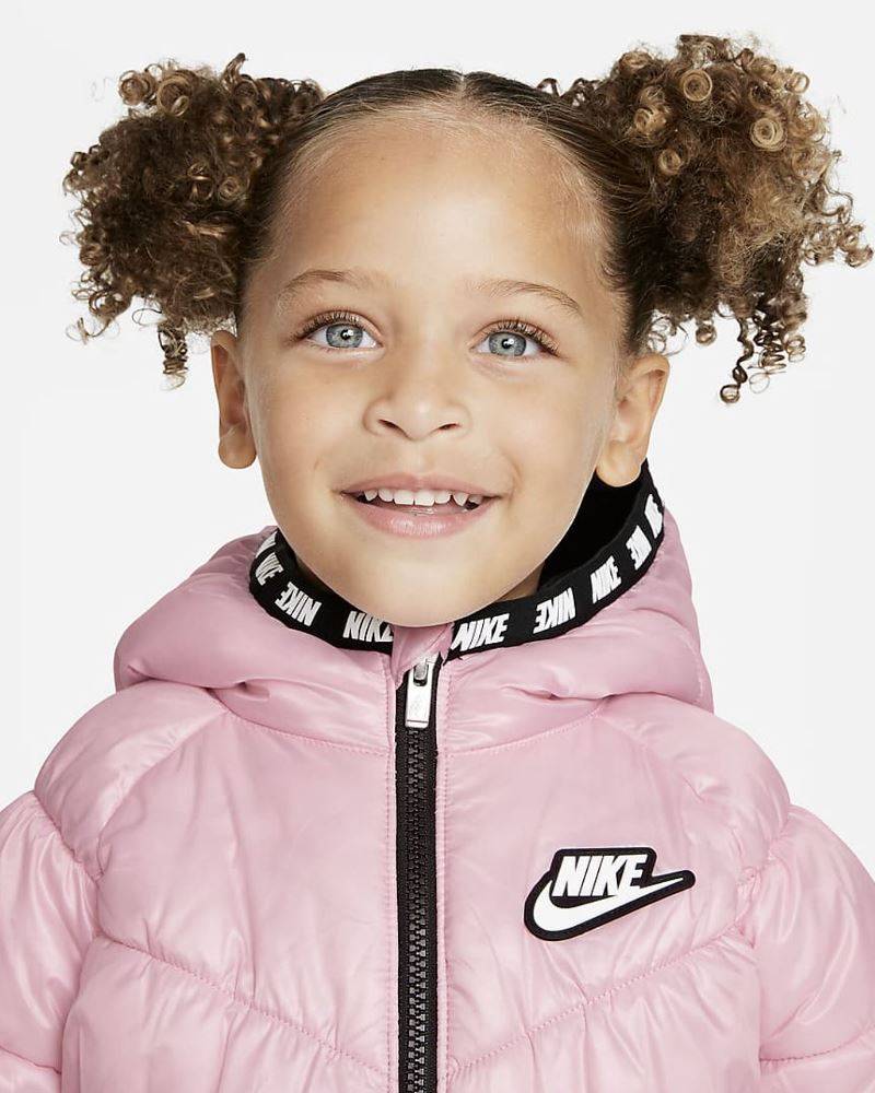 Nike Infant Girls Chevron Solid Puffer Jacket 16h880 A9y