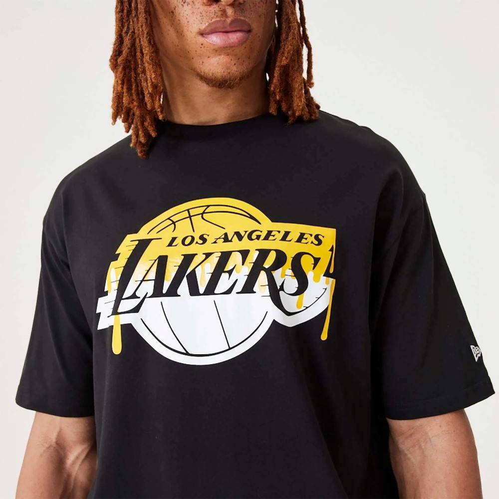 NEW ERA LOS ANGELES LAKERS NBA DRIP LOGO TEE - 60332202
