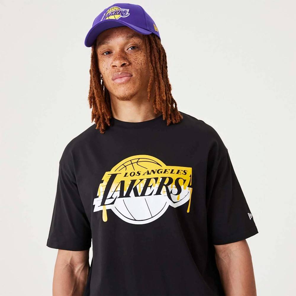 NEW ERA LOS ANGELES LAKERS NBA DRIP LOGO TEE - 60332202