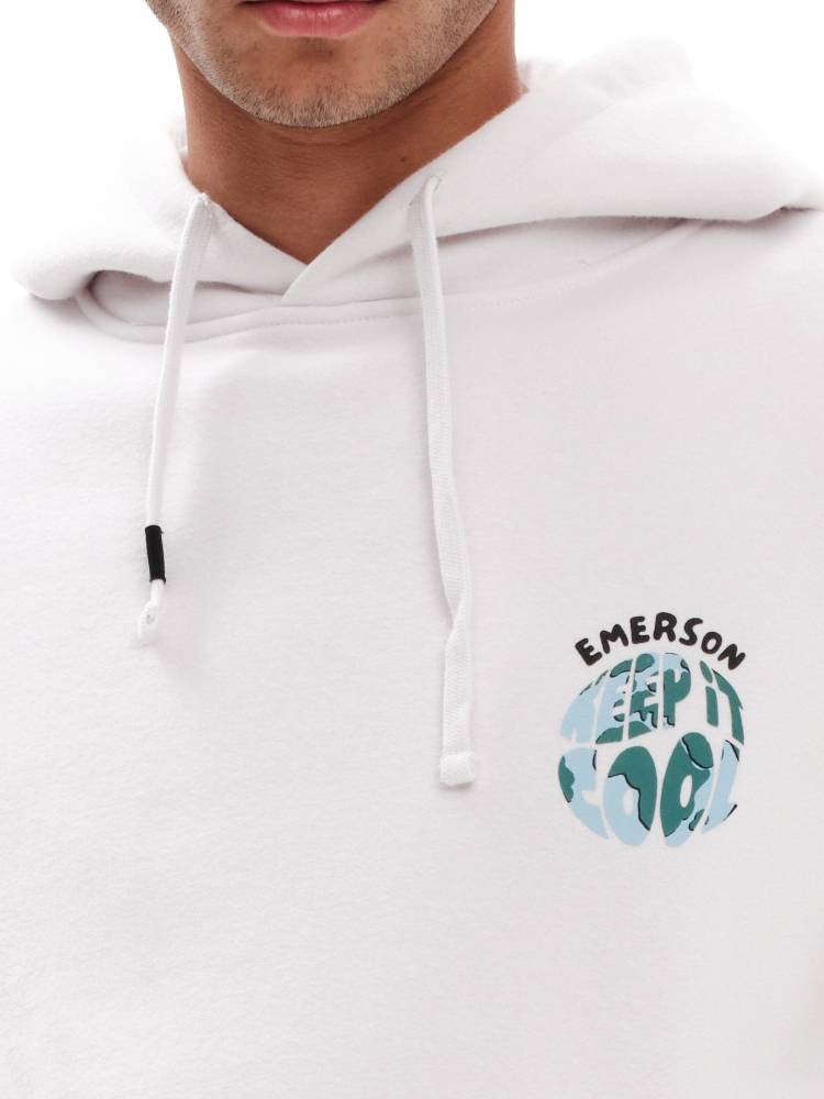 EMERSON MEN'S PULLOVER HOODIE - 232.EM20.11-OFFW