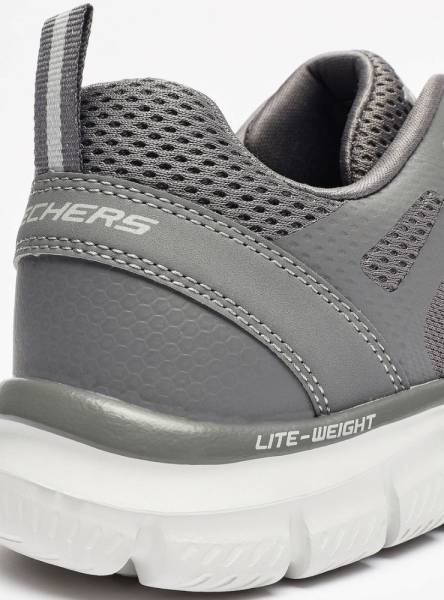 SKECHERS TRACK - BROADER MEMORY FOAM INSOLE - 232698-CHAR