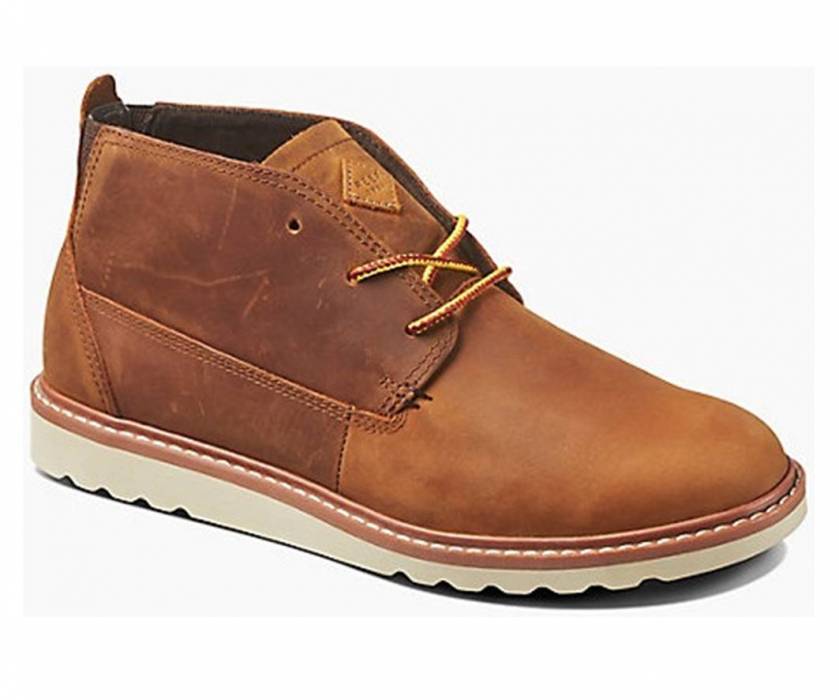 REEF VOYAGE BOOT LEATHER MENS - RA3627BRO